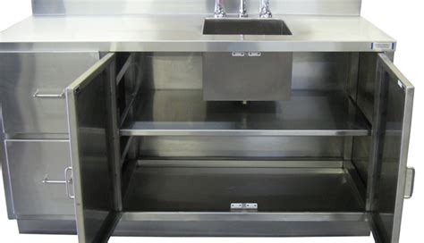 Laboratory Cabinet With Sink Sterilkleen Quality Stainless Steel