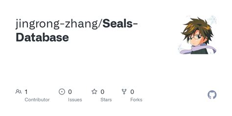 Github Jingrong Zhang Seals Database