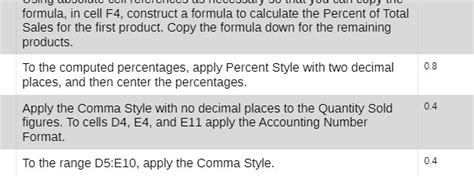 Solved Formula In Cell F4 Construct A Formula To Calculate The