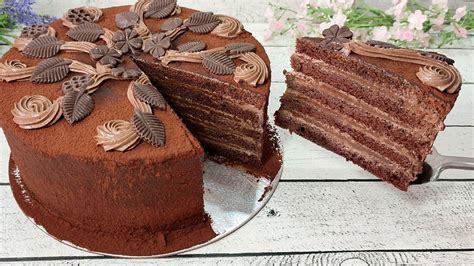 торт ТРЮФЕЛЬНЫЙ Один из самых вкусных тортов Бюджетно и просто Без желатина Нежнейший Youtube