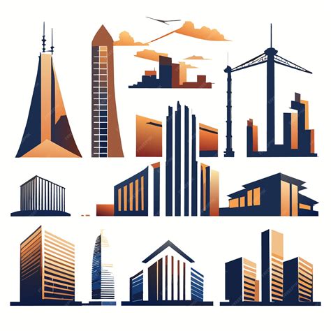 Premium Vector Architectural Design Vector Elements For Artwork