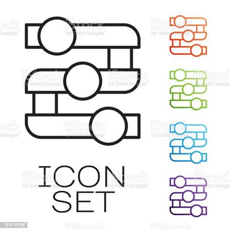 검정선 그래프 일정 차트 다이어그램 인포그래픽 흰색 배경에 격리된 원형 그래프 아이콘 다채로운 아이콘을 설정합니다 벡터 개념에