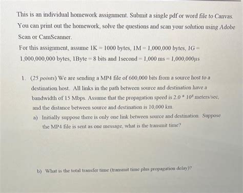 Solved This Is An Individual Homework Assignment Submit A