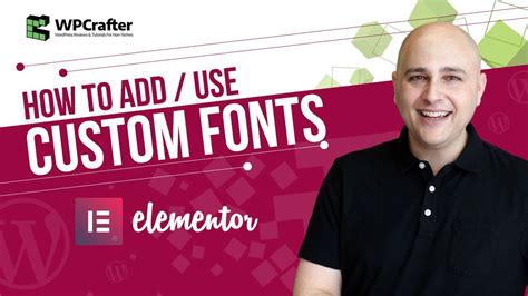 how to add custom fonts to elementor free or pro for better wordpress