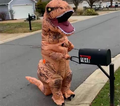 Inflatable Mens T Rex Costume Only 3599 On Regularly