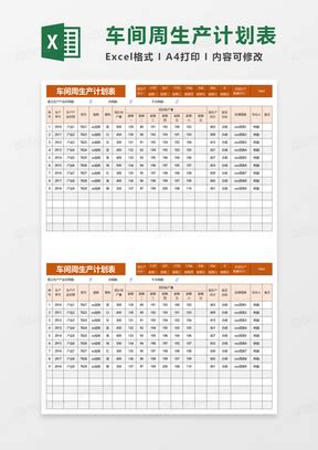 生产车间生产记录表Excel表格模板下载 熊猫办公