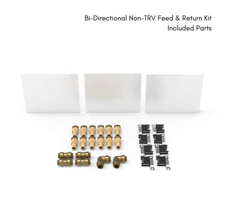 Thermaskirt Bi Directional Non Trv Feed And Return Kit Lowest Price