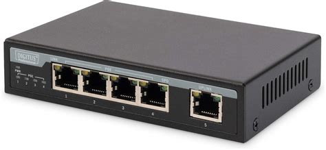 Port Fast Ethernet PoE Desktop Switch X Uplink BigaMart