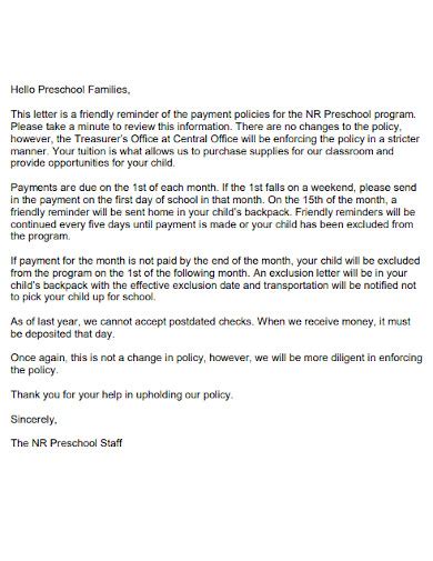 29 Free Kind Reminder Samples To Download