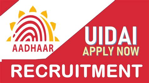 Aadhar Card Recruitment 2024