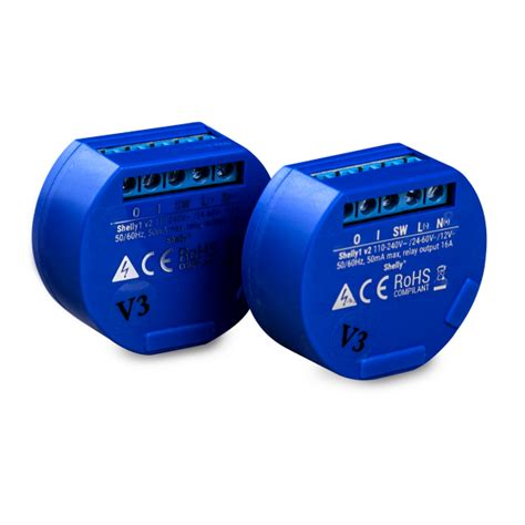 shelly 1 smart home wi fi relay myl2 connect blog automatizari case