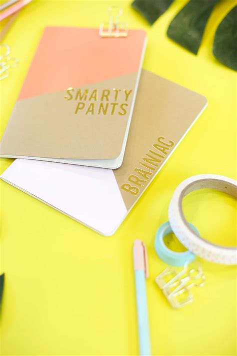 DIY Notebook Designs For Going Back To Babe