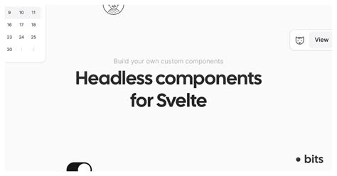Bits Ui Component Library Componentlibraries