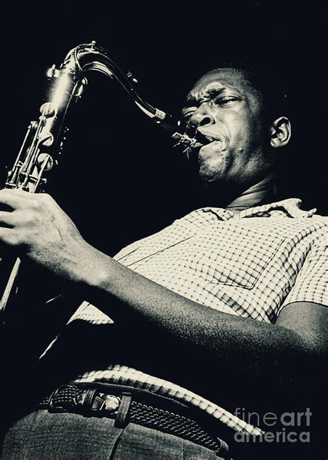 John Coltrane Music Digital Art By Ngoc Lam Pixels