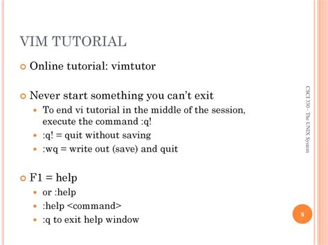 Csci The Unix System Editing Files Ppt Download