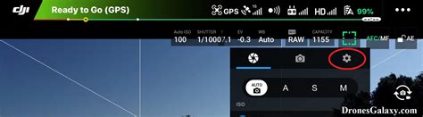 Dji Drones How To Reset Camera Settings Drones Galaxy