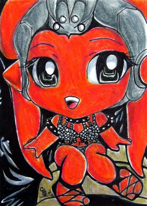 Star Wars Shakka Twi Lek Dancer Japanese Anime Art Original Sketch Card Drawing ACEO PSC 1 1 By Maia