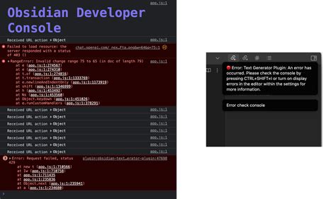 Failed To Load Resource · Issue 113 · Nhaouariobsidian Textgenerator