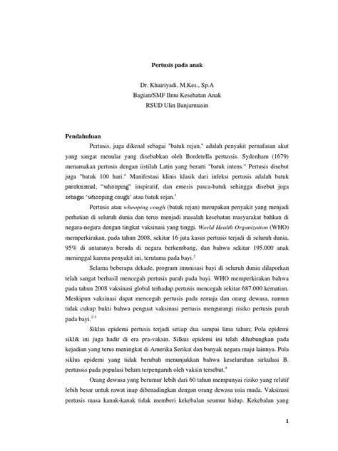 Pertusis Pdf