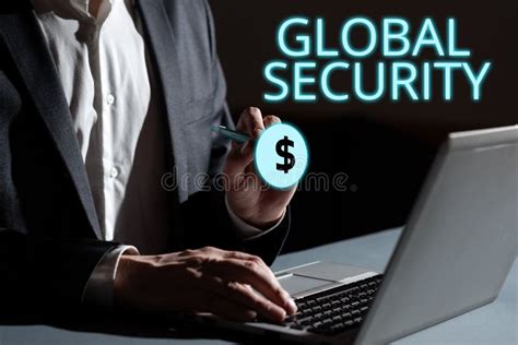 Text Caption Presenting Global Security Business Idea Protection Of