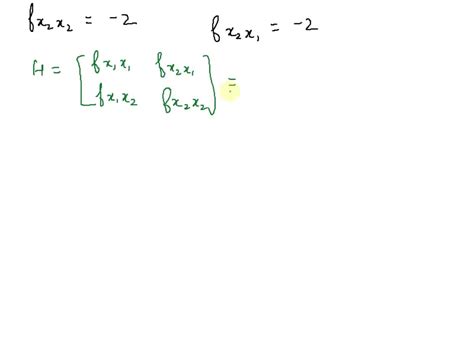Solved Find The Gradient And Hessian Of Each Of The Following