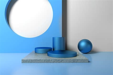 디스플레이용 받침대 디자인 용 플랫폼 빈 방에 빈 제품 스탠드3d 렌더링 0명에 대한 스톡 사진 및 기타 이미지 0명 3