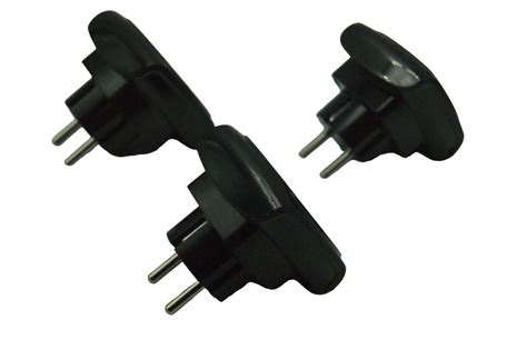3 Pack Eu To Sa Socket Adapter 2 Pin To 3 Pin Shop Today Get It Tomorrow