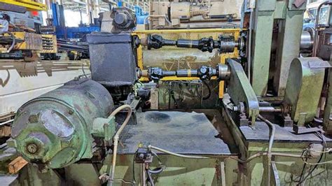 48 X 7 Wean Slitter Head Entry Pinch Rolls Manual Adj 20 Hp