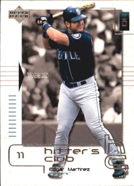 2000 Carte De Baseball Upper Deck Hitters Club Seattle Mariners 27