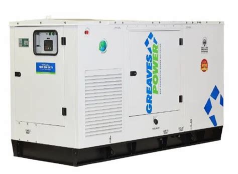 Greaves Power 20 Kva Water Cooled Silent Diesel Generator At ₹ 295000