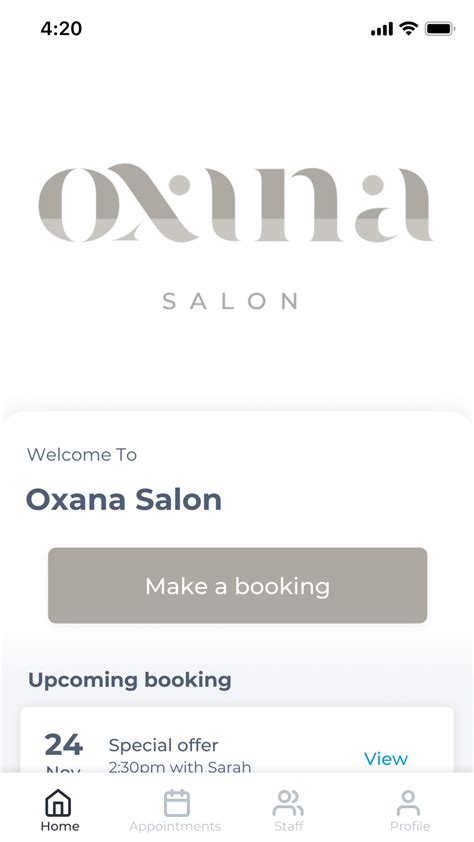 Oxana Salon For Iphone Download