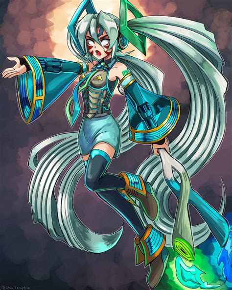 Hatsune Miku And Fierce Deity Vocaloid And 2 More Drawn By Stoic Seraphim Danbooru