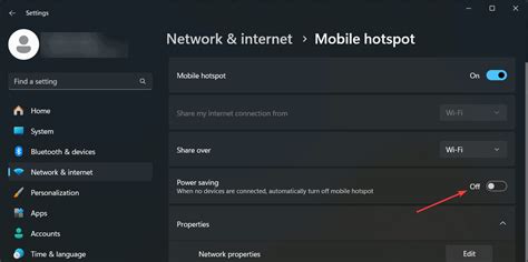 How To Keep The Windows 11 Hotspot Always On