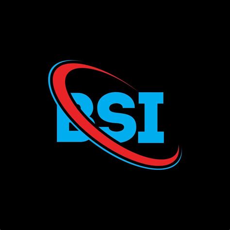 Logotipo De Bsi Carta Bsi Diseño Del Logotipo De La Letra Bsi