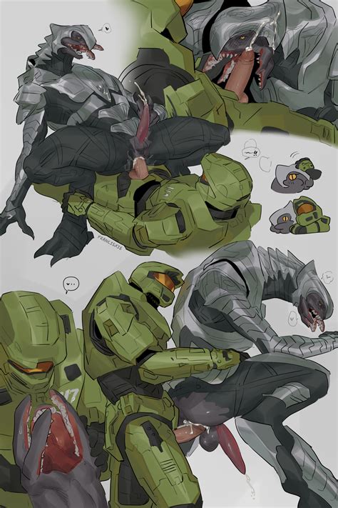 Rule 34 2boys Alien Anal Anal Sex Arbiter Halo Armor Balls Bodily