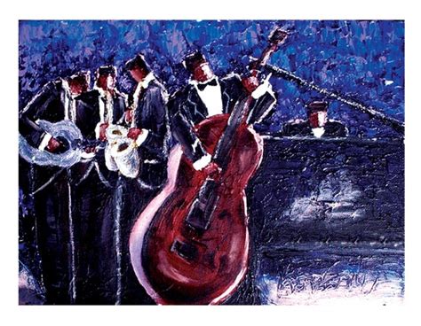 Black Jazz Art