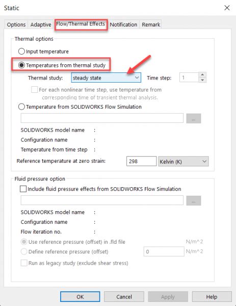 How To Use SOLIDWORKS Thermal Simulation Results In A Static Stress Analysis