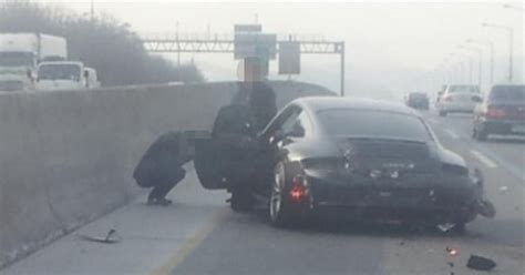 포르쉐 사고 사진 화제 안타까움이 느껴진다