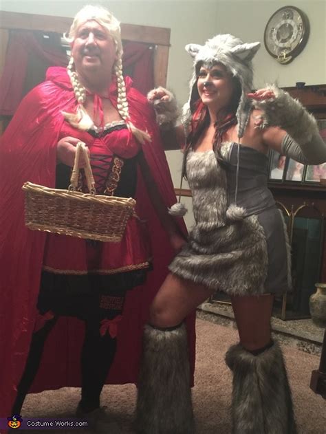 Little Red Riding Hood And The Big Bad Wolf Couple Costume Mind