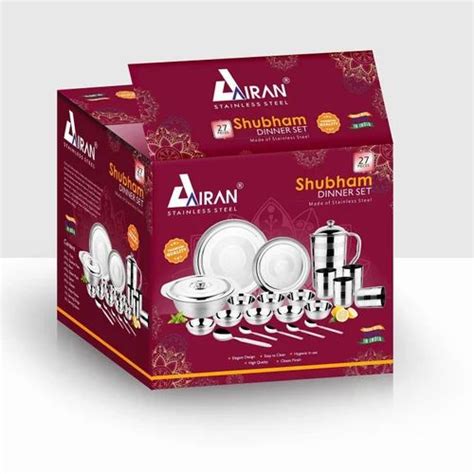 3 Ply Printed Dinner Set Packaging Box At ₹ 42piece In New Delhi Id