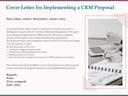 Crm Proposal Slide Team