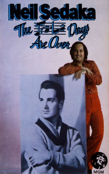 Neil Sedaka The Tra La Days Are Over 1973 Cassette Discogs