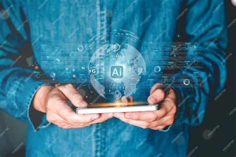 Premium Photo Businessman With Smart Artificial Intelligence Ai Digital Transformation