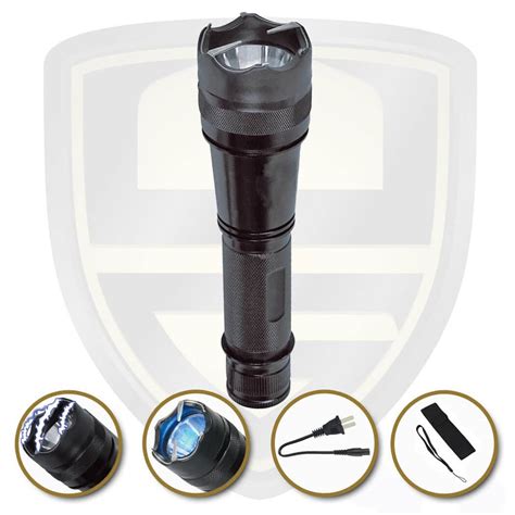 Flashlight Taser Combo Powerful Stun Gun With Bright Light