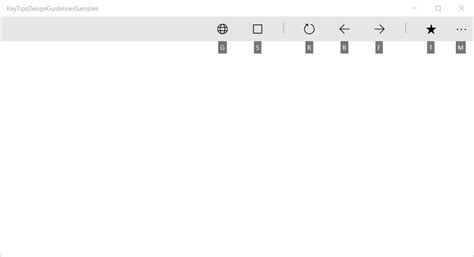 Access Keys Design Guidelines Windows Apps Microsoft Learn