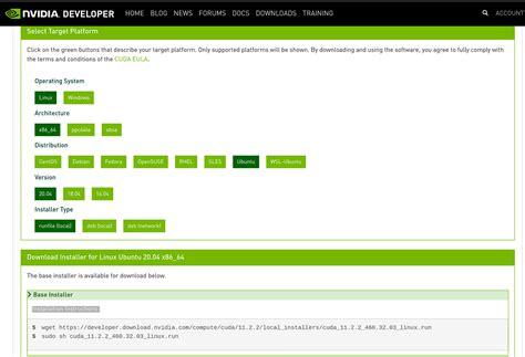 Install Cuda 112 Cudnn 810 Pytorch V180 Or V190 And Python