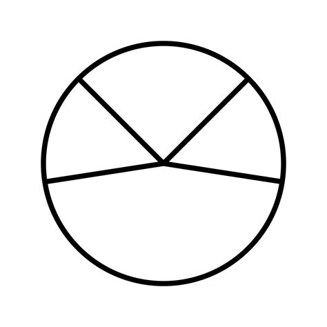 Pie Chart Analysis Vector Icon 14373108 Vector Art At Vecteezy