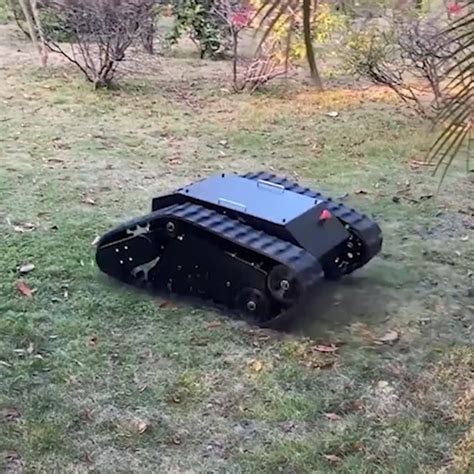 Foxtechrobot Tr600 120kg Payload Remote Control All Terrain Ros Rubber Track Crawler Tracked