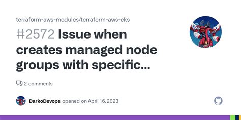 issue when creates managed node groups with specific disk size · issue