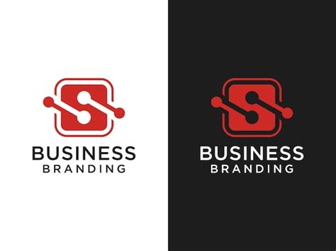 추상 초기 문자 S 로고 이중 배경에 고립 된 외부 방사형 라인과 연결된 S 아이콘 프리미엄 벡터